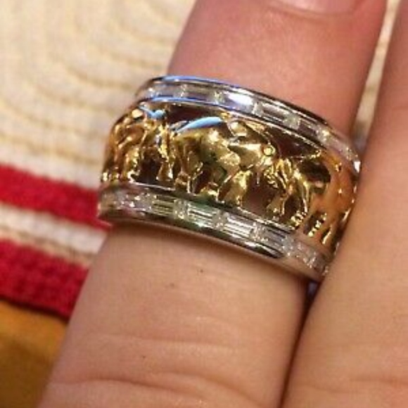 TOVA | Jewelry | Tova Diamonique Elephant Ring | Poshmark